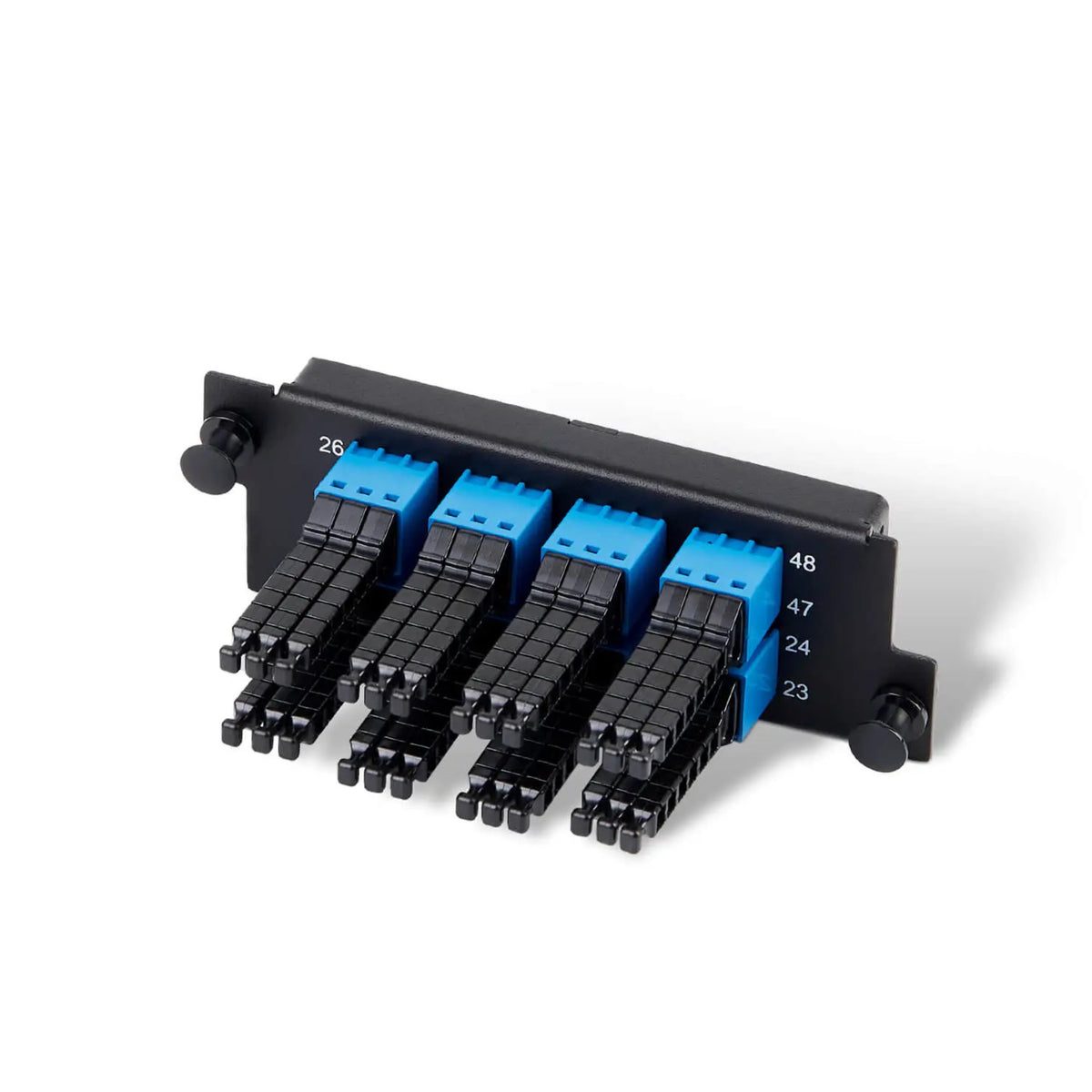 48-port MDC (Triple) Metal Adapter Panel, Match for UltraX/Y/N/S Serie ...