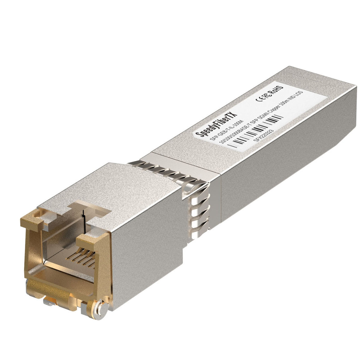 10/100/1000BASE-T SFP Industrial Copper Module | SGMII Interface | 100 ...