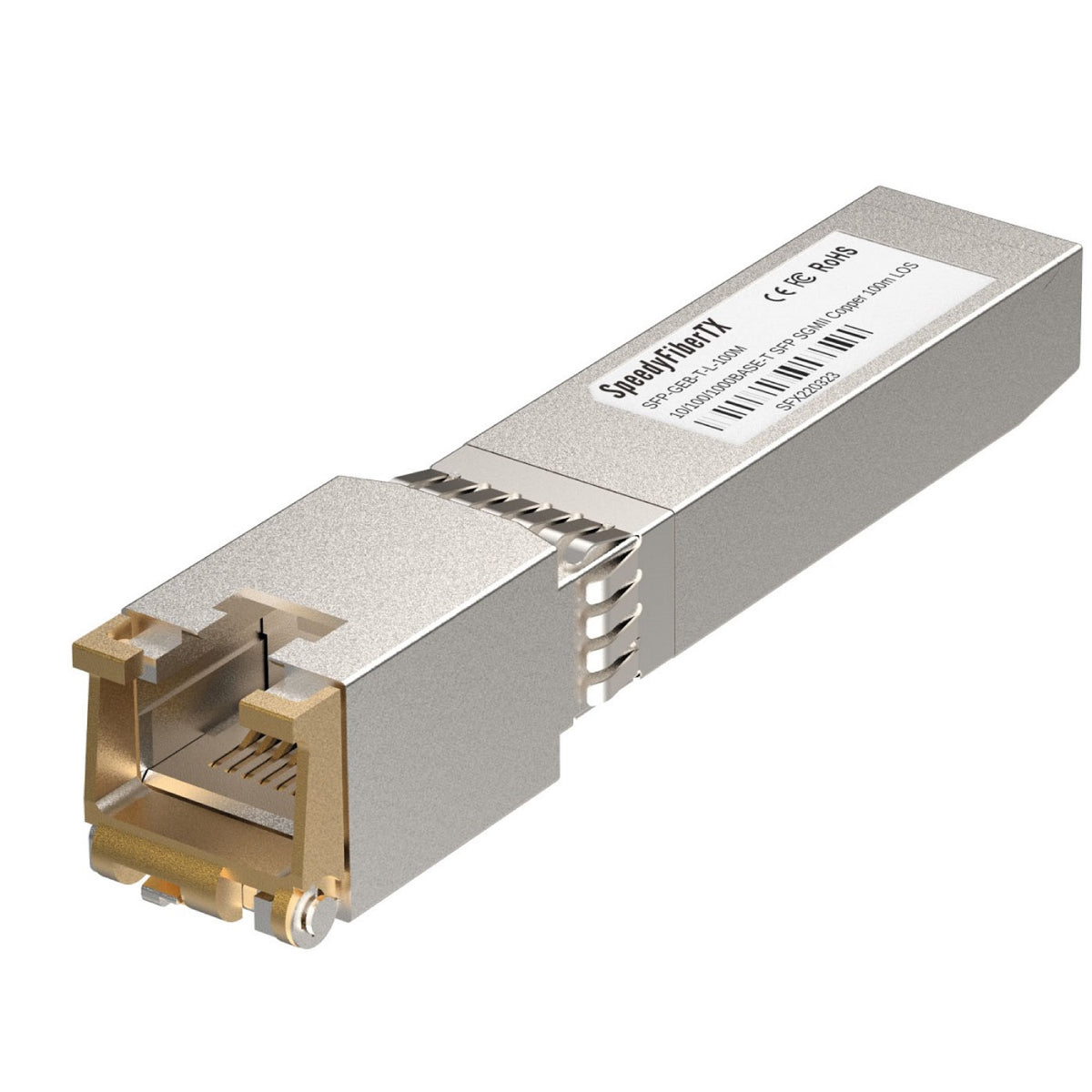100/1000BASE-T SFP Copper Transceiver Module | SGMII 100m RJ-45 ...