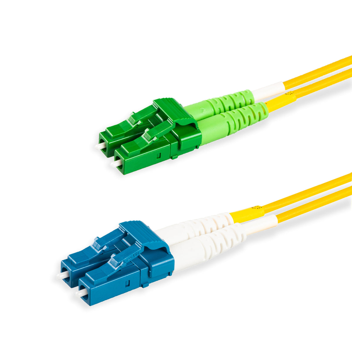 Low Loss 0.15dB LC/APC to LC/UPC Single-mode Duplex Fiber Patch Cable ...